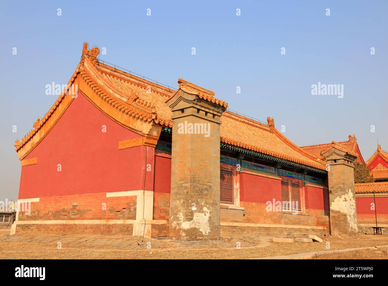 Chinese ancient architecture scenery Stock Photo - Alamy