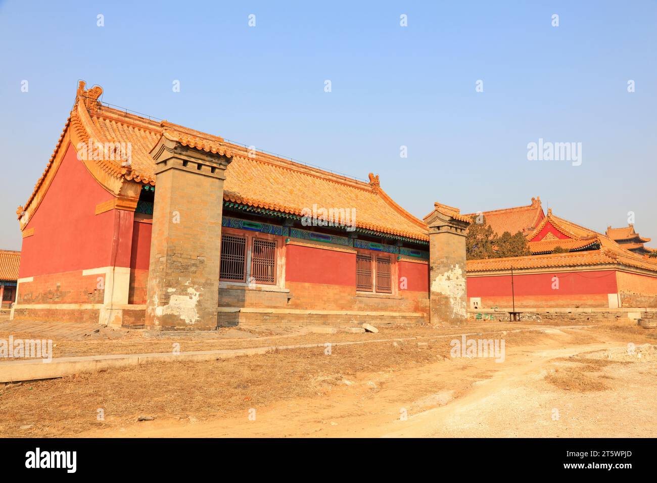 Chinese ancient architecture scenery Stock Photo - Alamy