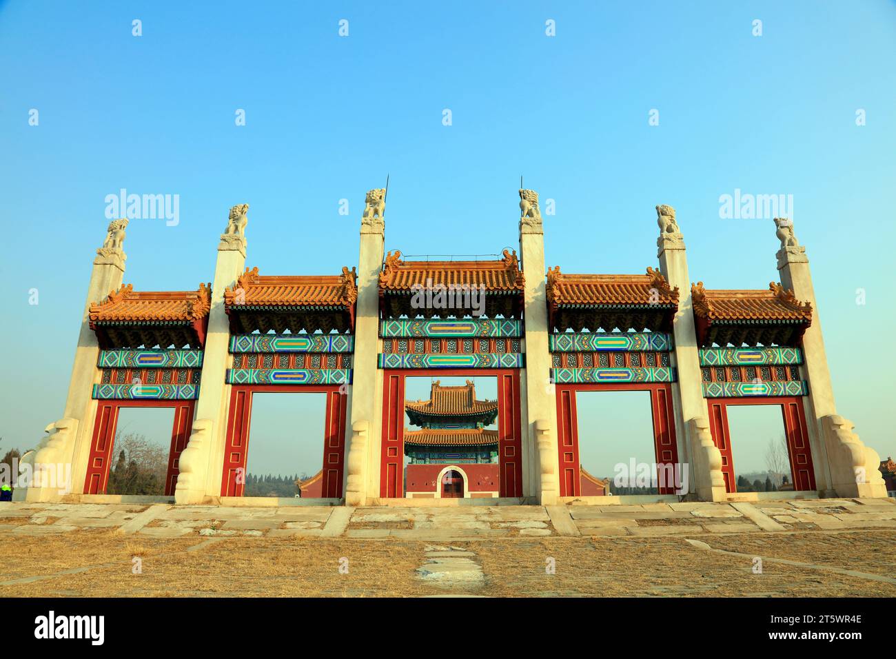 Ancient Chinese traditional architecture Stock Photo - Alamy