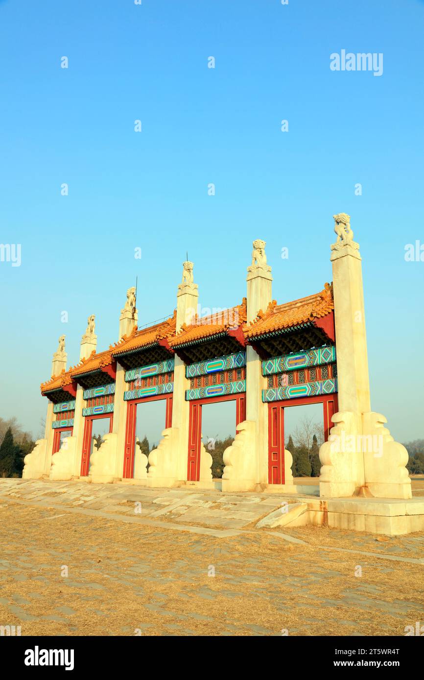 Ancient Chinese traditional architecture Stock Photo - Alamy