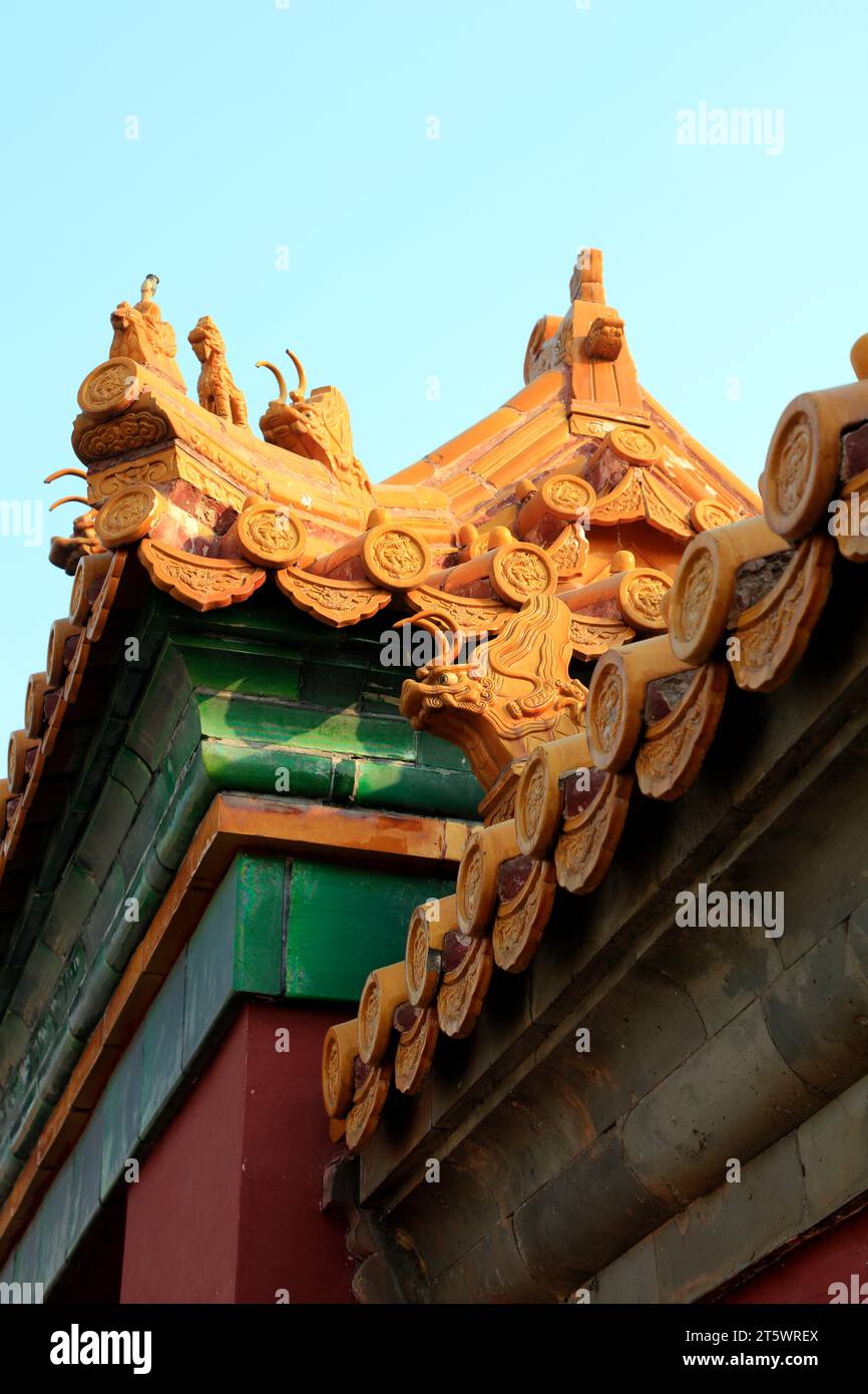 Ancient Chinese traditional architecture Stock Photo - Alamy