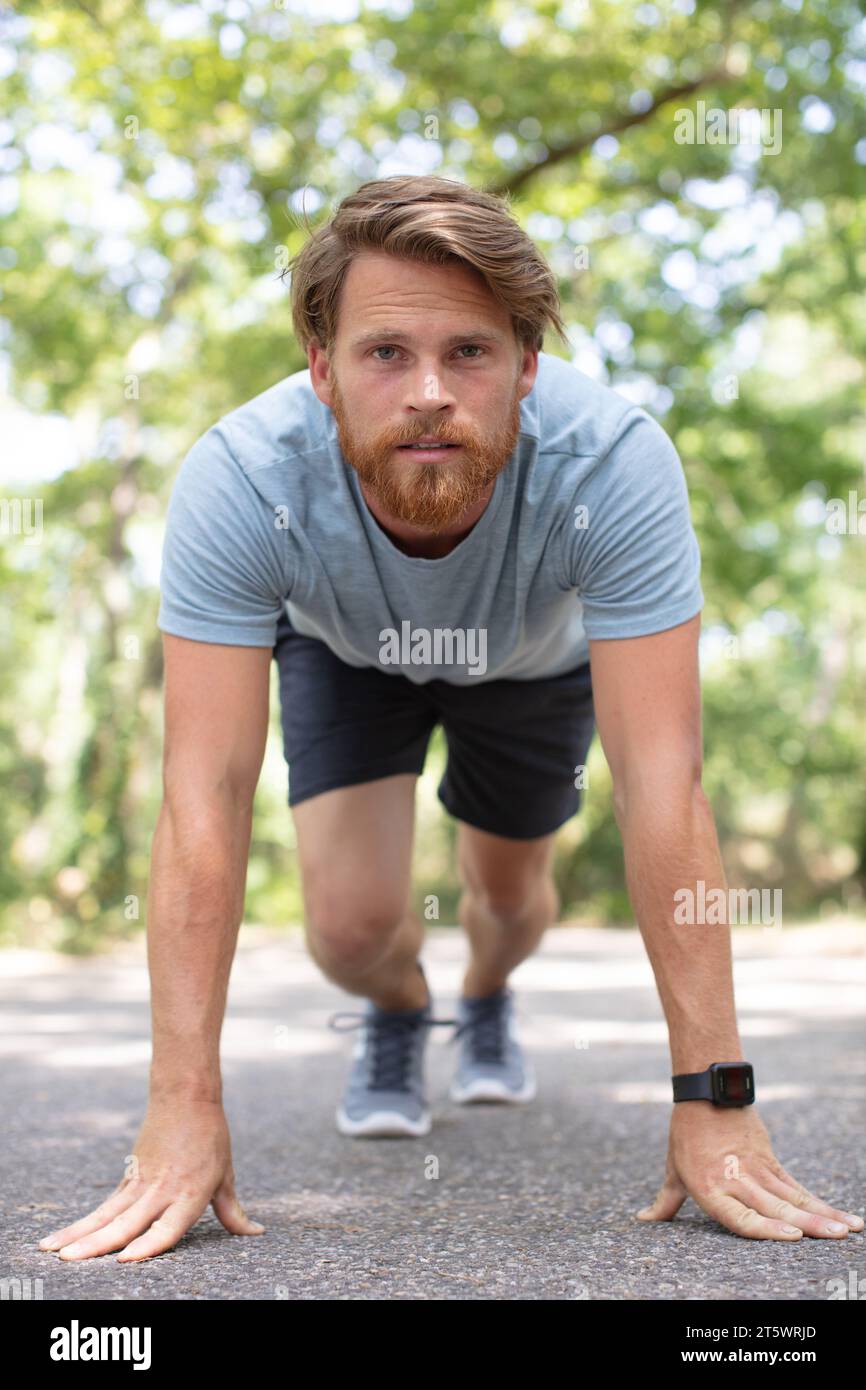 Poised determination hi-res stock photography and images - Alamy