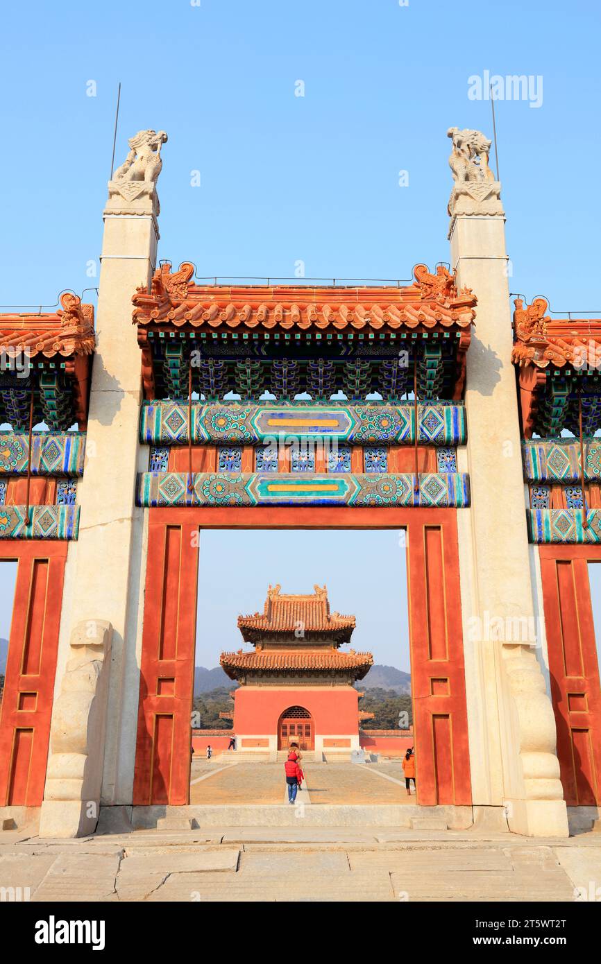 Ancient Chinese traditional architecture Stock Photo - Alamy