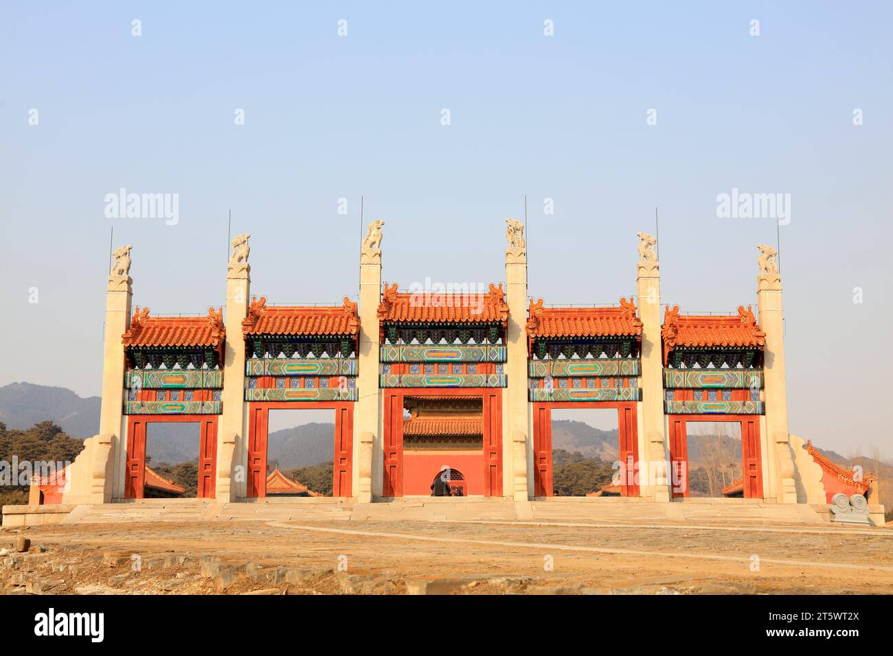 Ancient Chinese traditional architecture Stock Photo - Alamy