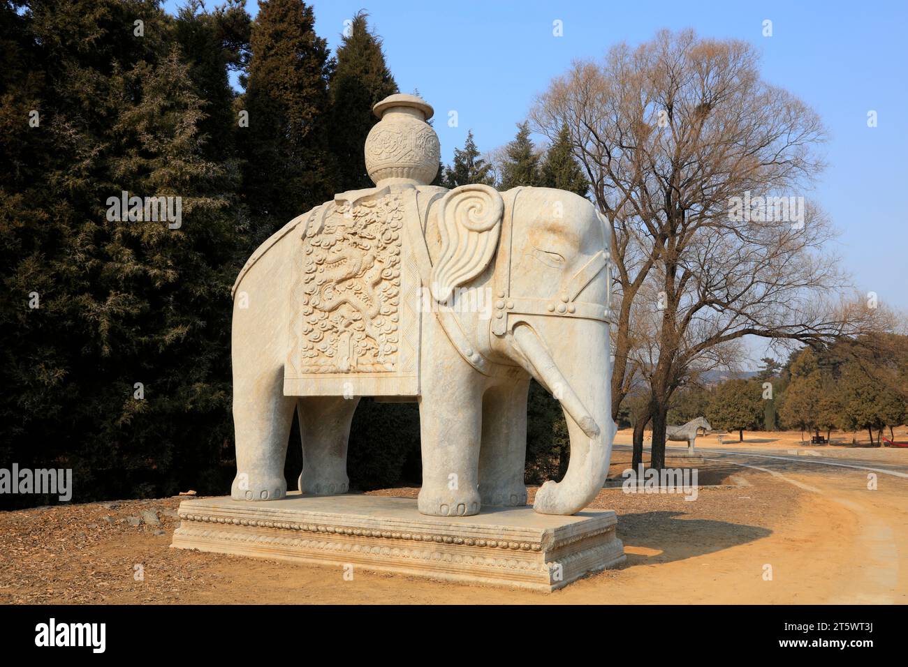 Elephant stone carving hi-res stock photography and images - Alamy