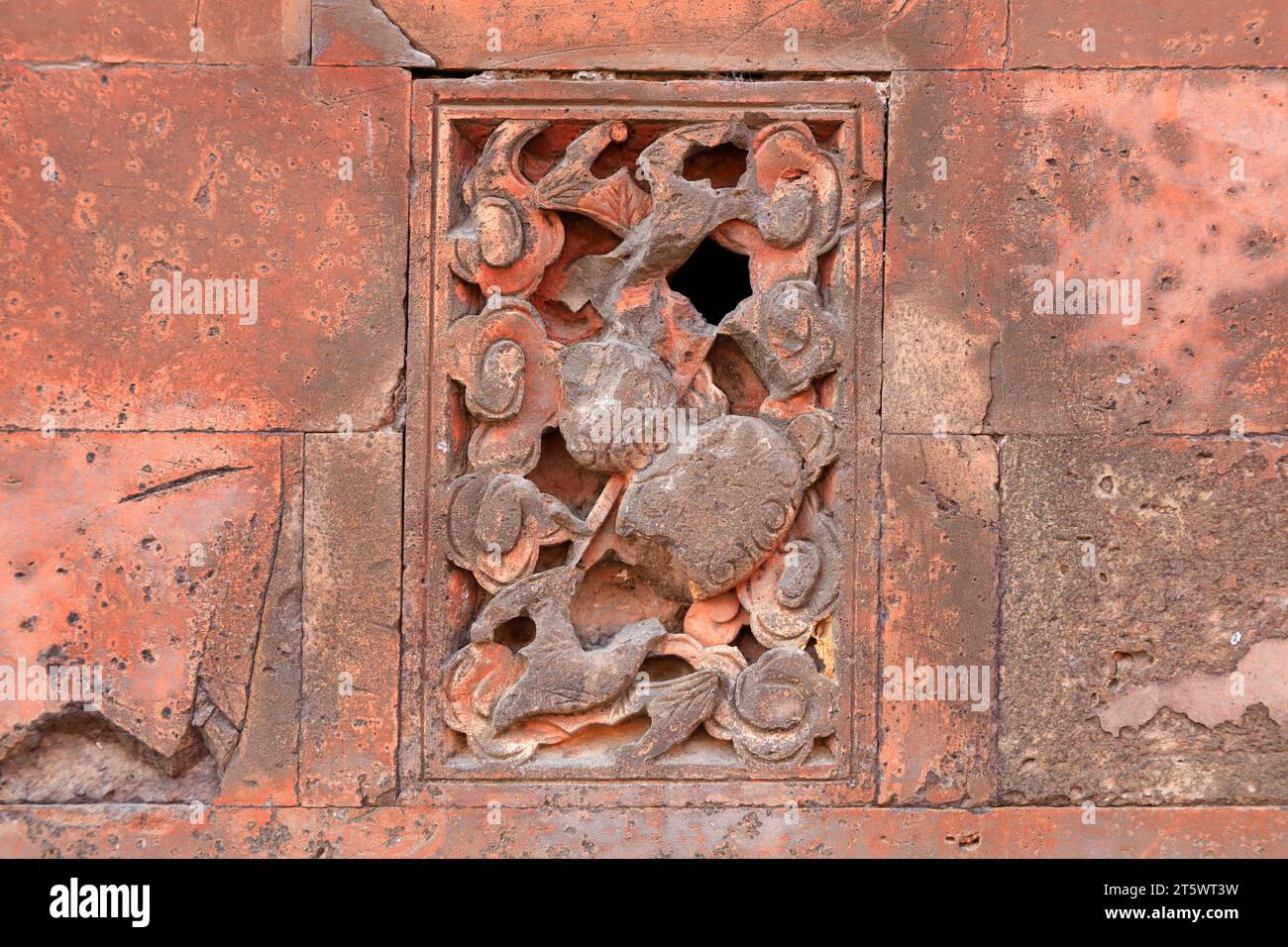 Chinese ancient brick pattern Stock Photo - Alamy