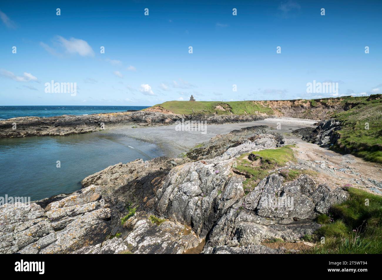Porth Ysgaden and Porth Ysglaig near Tudweiliog and the surounding area ...