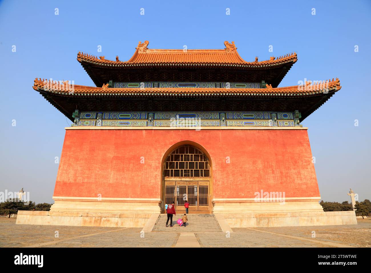 Ancient Chinese architectural landscape Stock Photo - Alamy