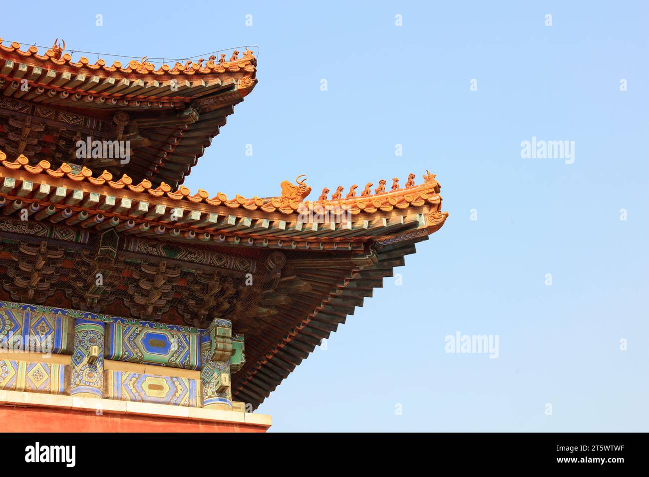 Ancient Chinese architectural landscape Stock Photo - Alamy