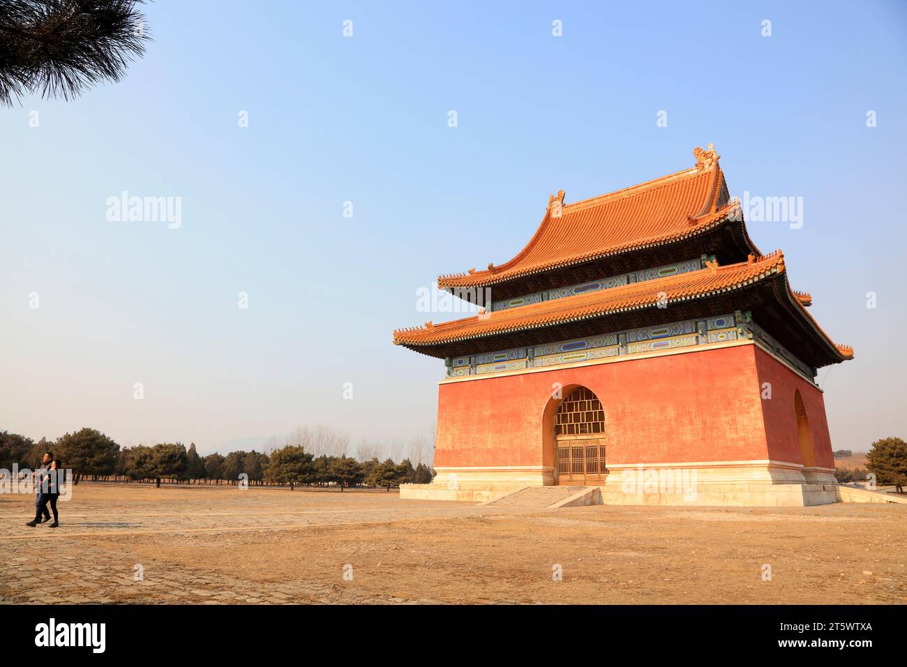 Ancient Chinese architectural landscape Stock Photo - Alamy