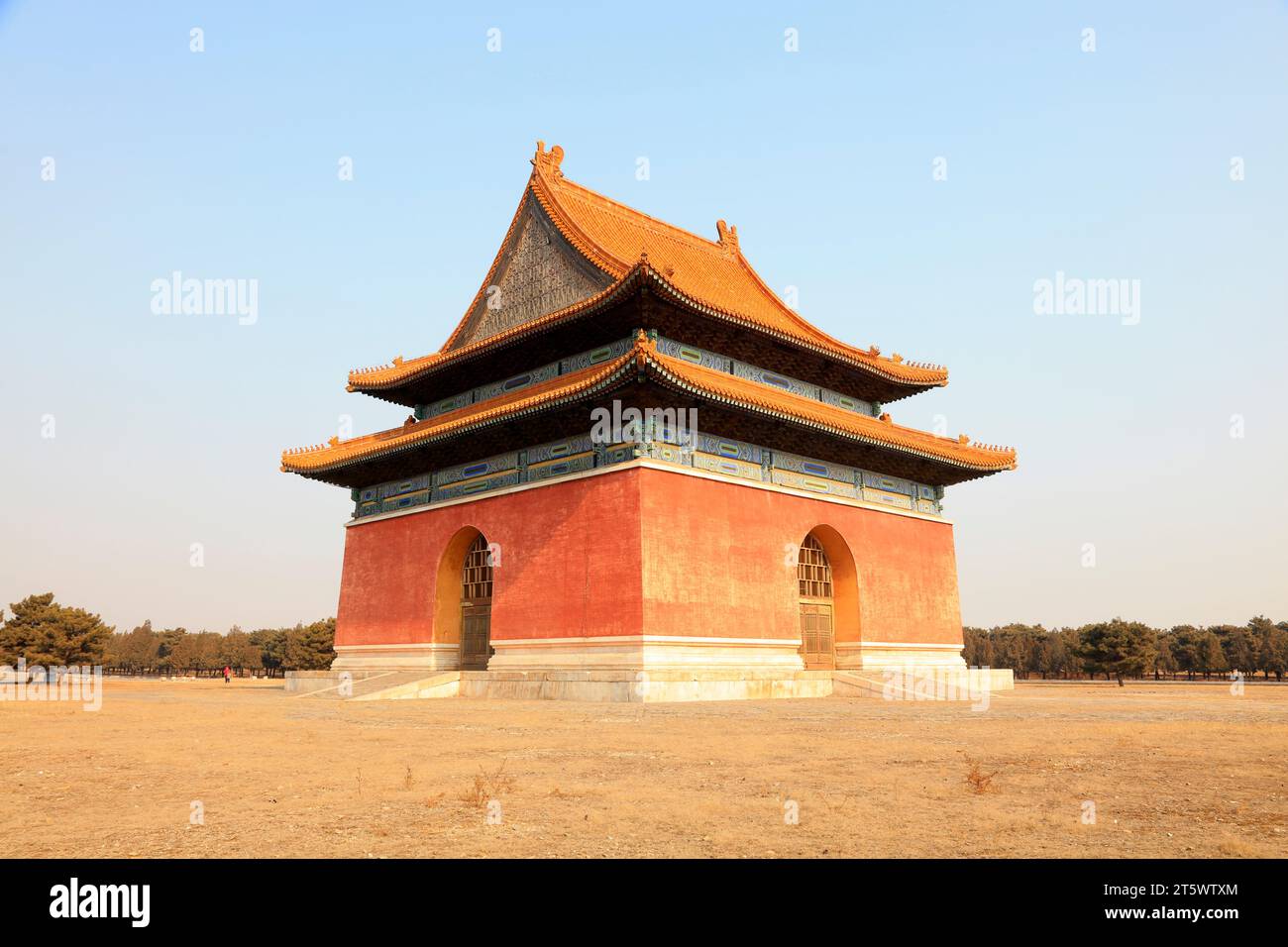 Ancient Chinese architectural landscape Stock Photo - Alamy