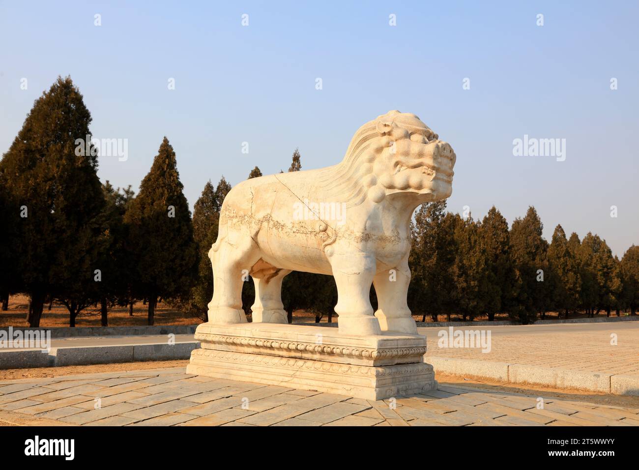 Chinese ancient animal sculptures Stock Photo - Alamy
