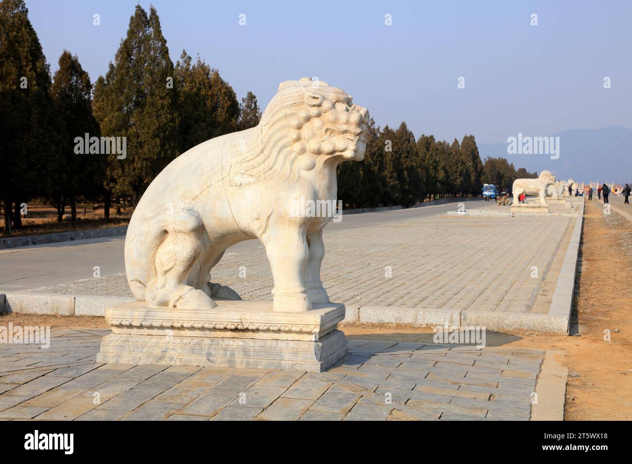 Chinese ancient animal sculptures Stock Photo - Alamy
