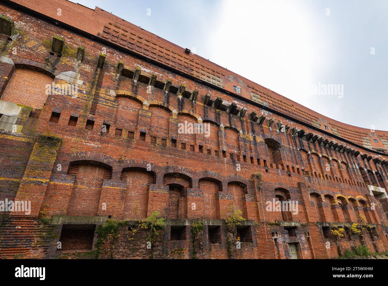 Congress Hall of the Nazi party in the third reich, at the city of ...