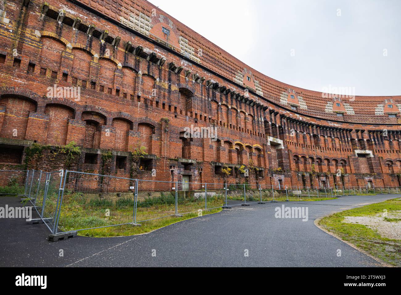 Congress Hall of the Nazi party in the third reich, at the city of ...