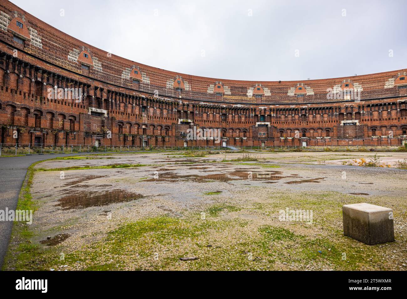 Congress Hall of the Nazi party in the third reich, at the city of ...