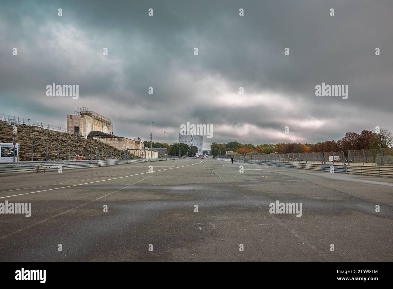 Nuremberg, Germany - October 25, 2023: Nazi party rally grounds. The ...