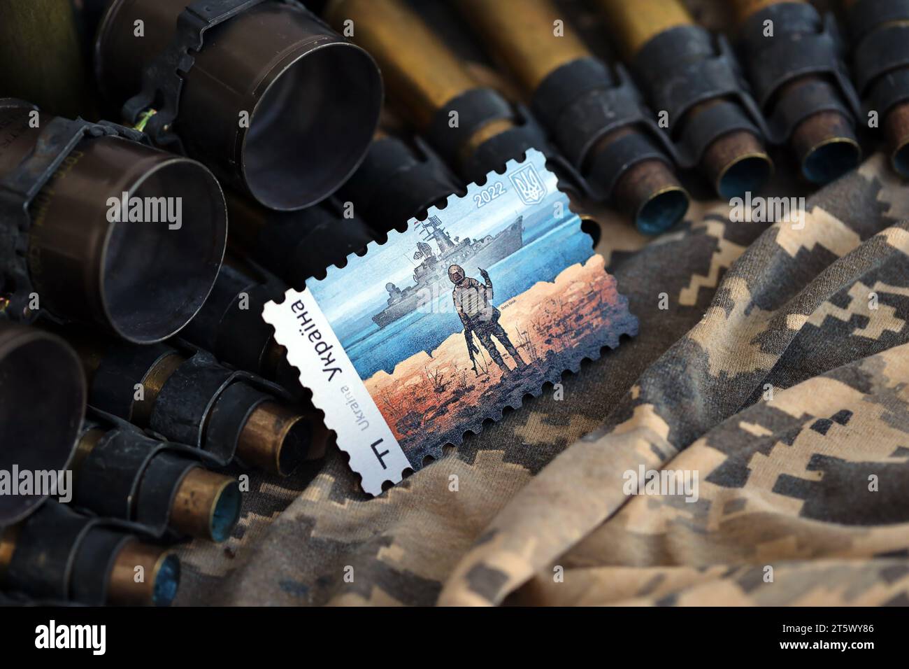 Snake island stamp hi-res stock photography and images - Alamy