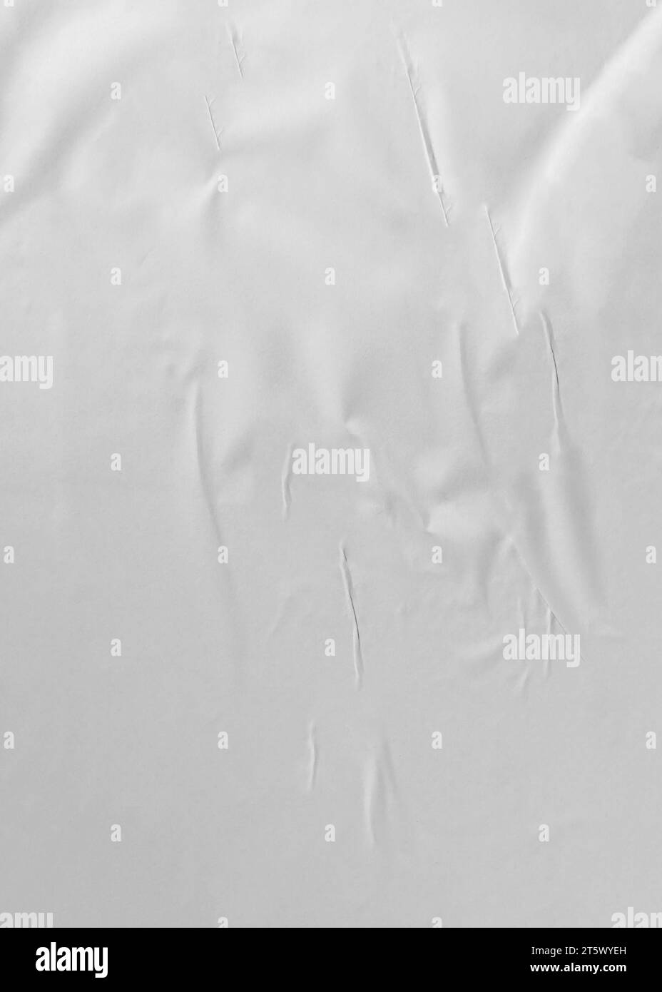 Texture of thin crumpled white vertical paper Stock Photo - Alamy