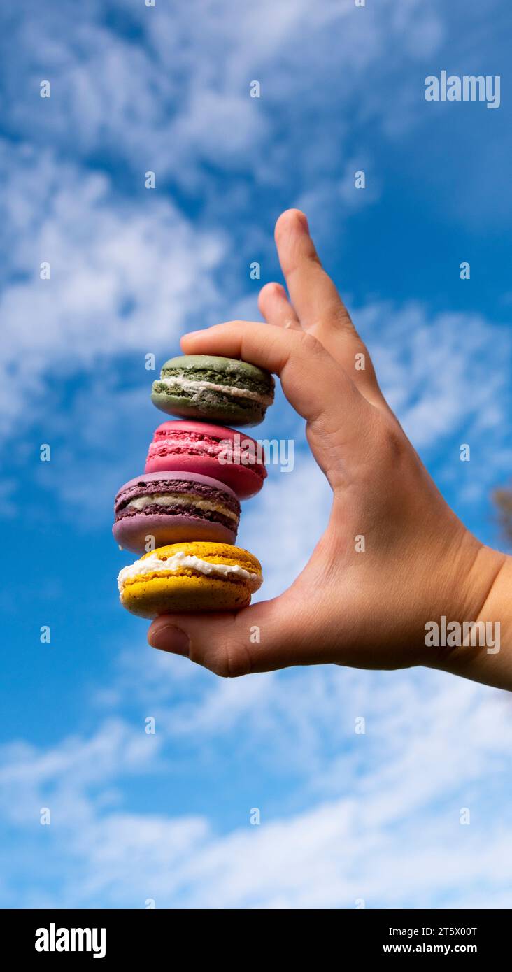 Blue sky with clouds dessert hi-res stock photography and images - Alamy