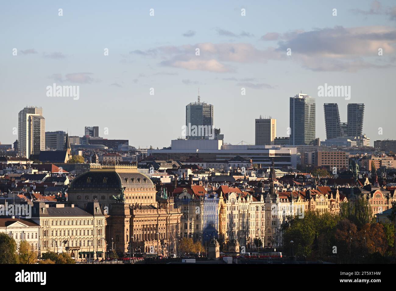 Prague, Czech Republic. 06th Nov, 2023. Prague - panorama, in the ...