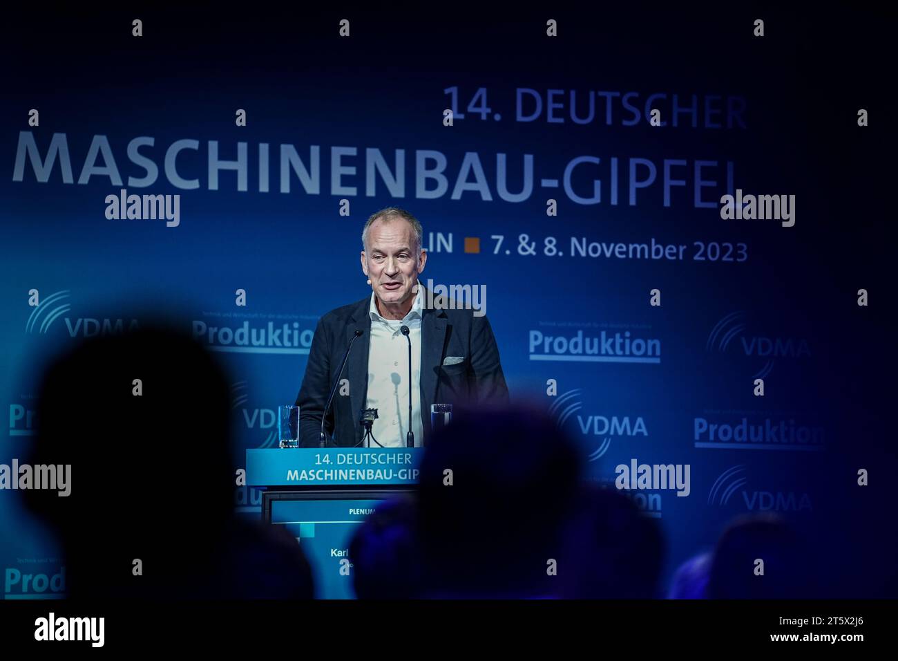 Berlin, Germany. 07th Nov, 2023. Karl Haeusgen, VDMA President ...