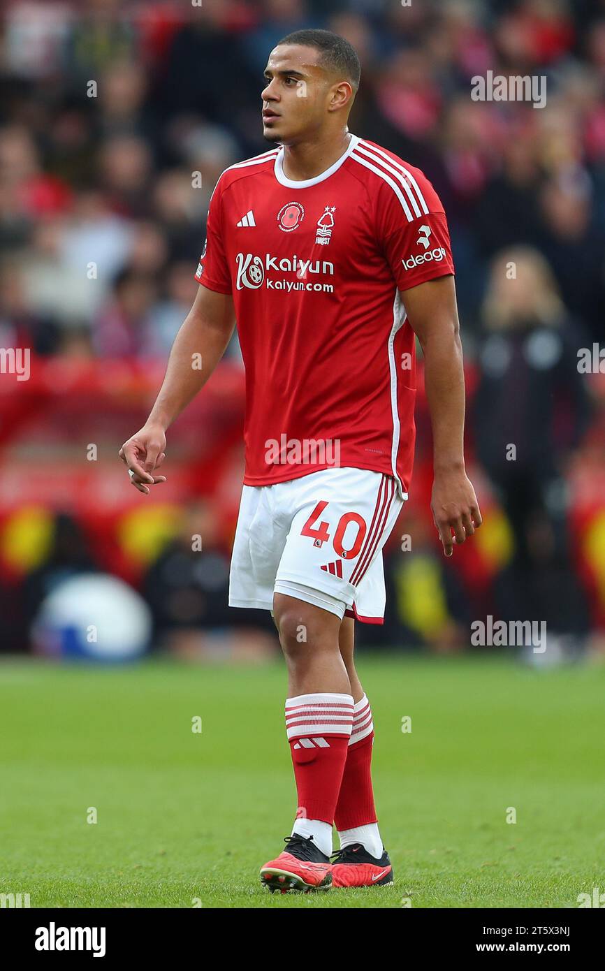 Murillo #40 of Nottingham Forest during the Premier League match ...