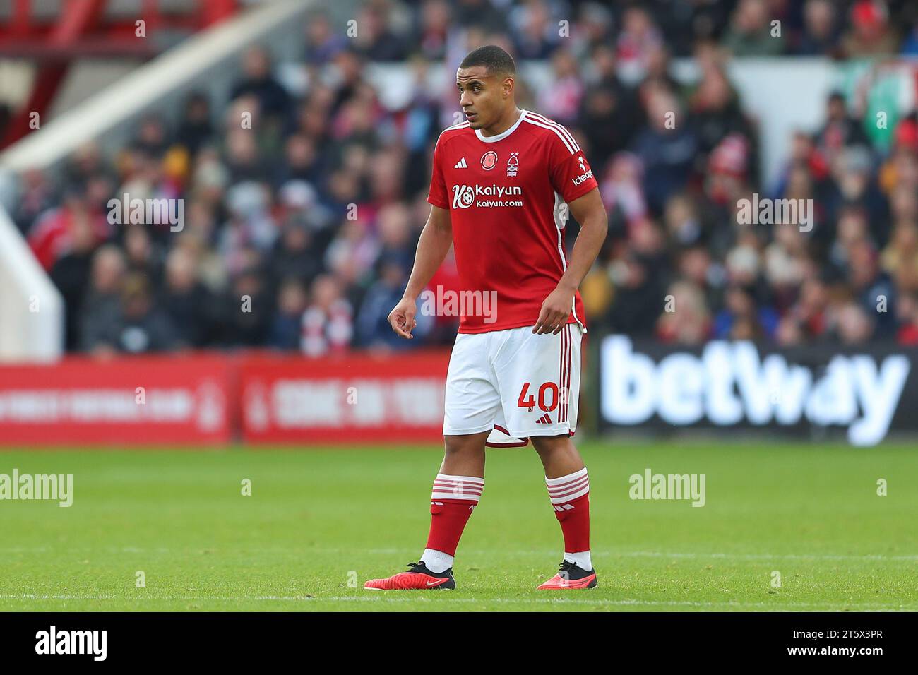 Murillo #40 of Nottingham Forest during the Premier League match ...