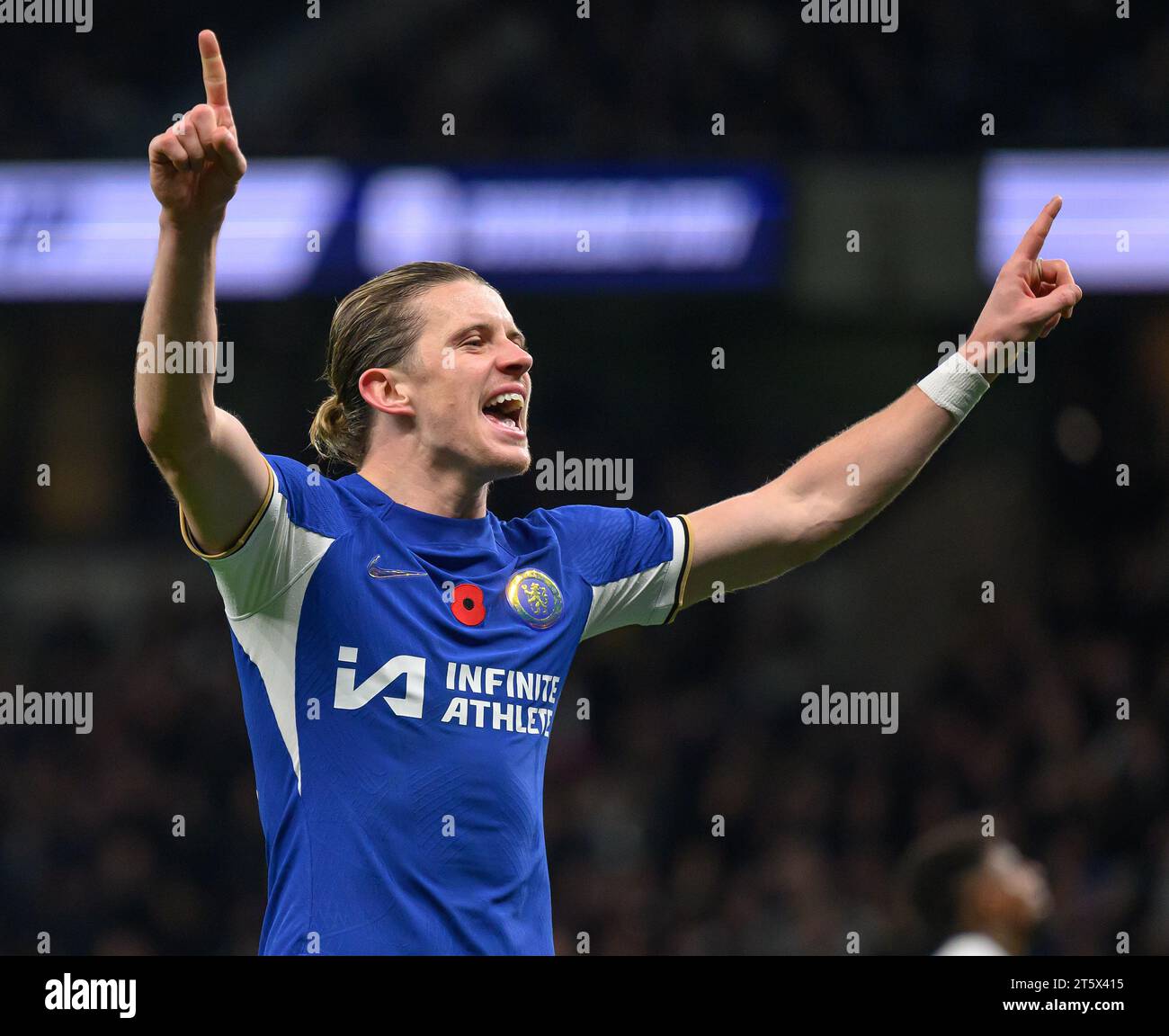 London, UK. 06 Nov 2023 - Tottenham Hotspur v Chelsea - Premier League ...