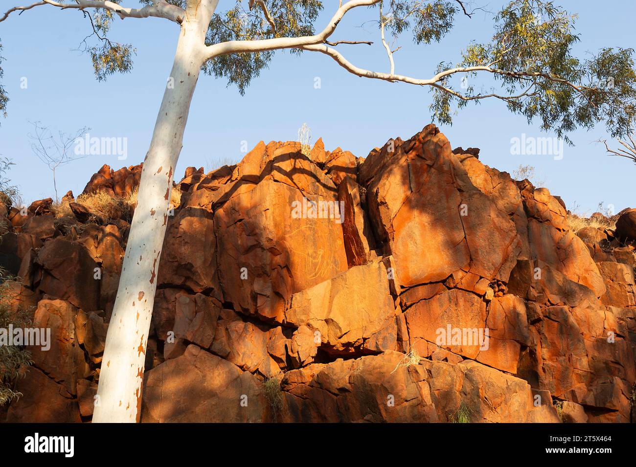 Aboriginal rock art australia, pilbara hi-res stock photography and ...