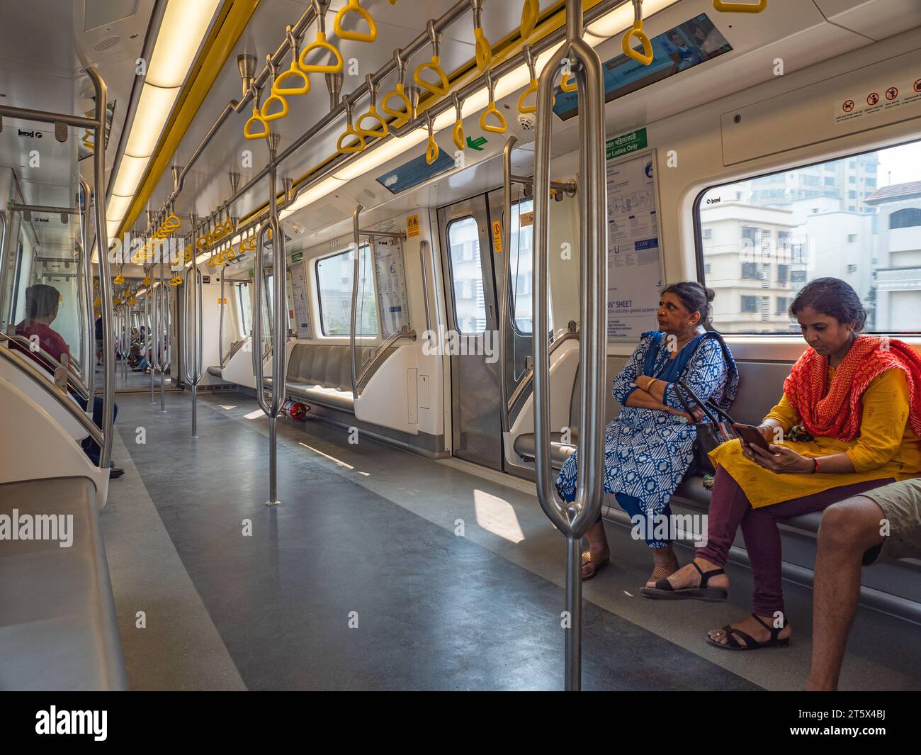 08 20 2022 AC Metro Train The MMMOCL is the first Metro that goes to ...