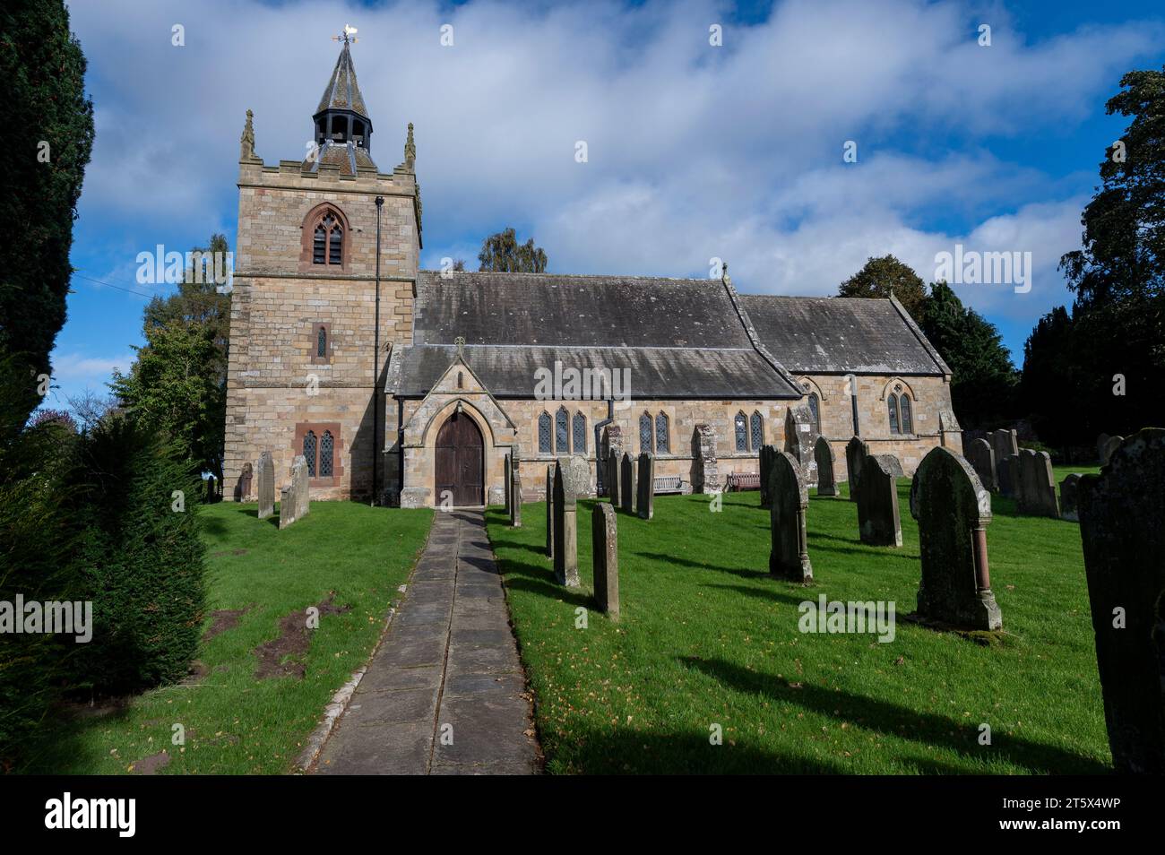 Chollerton northumberland hi-res stock photography and images - Alamy
