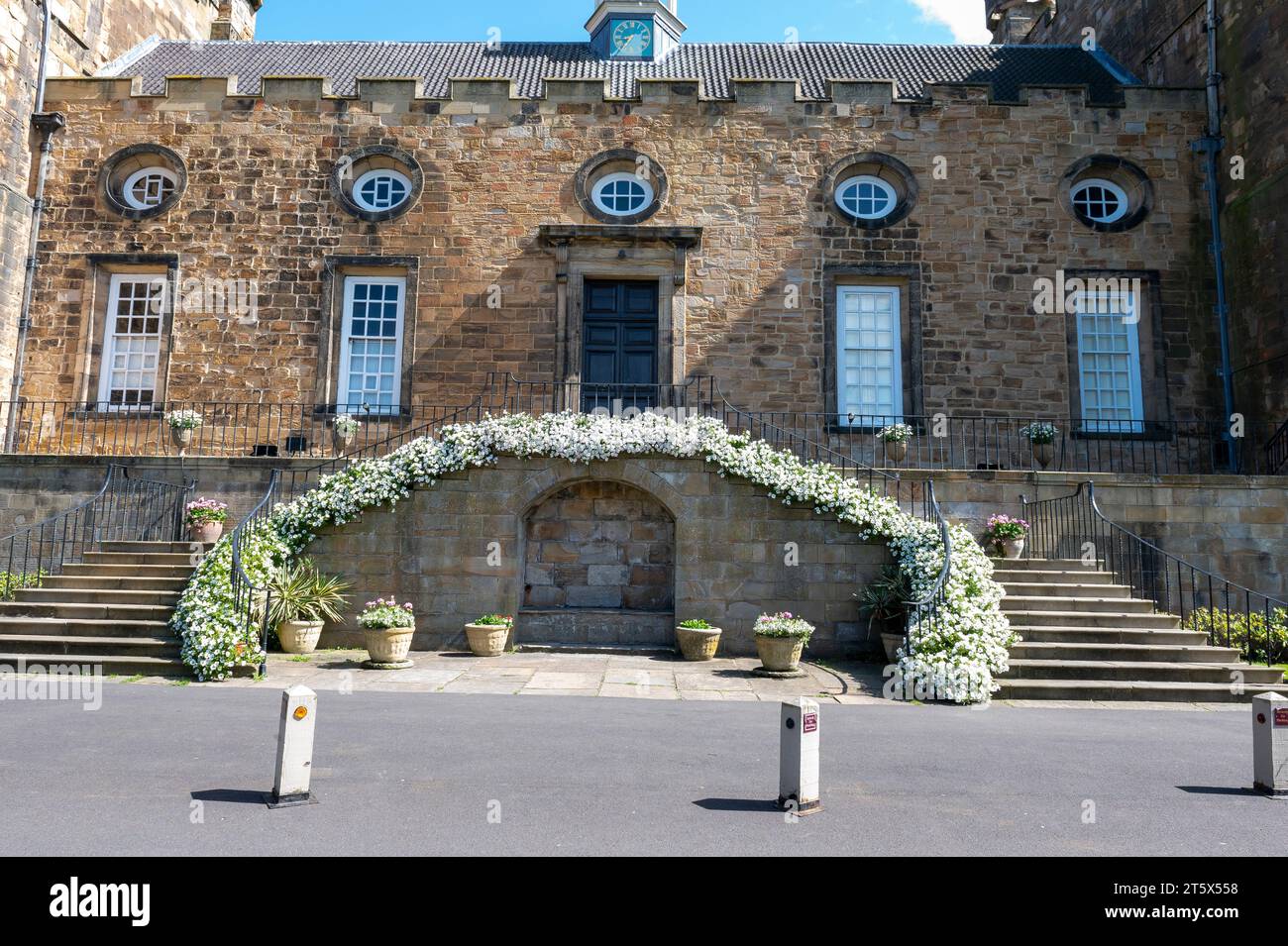 Lumley Castle is a 14th-century quadrangular castle at Chester-le ...