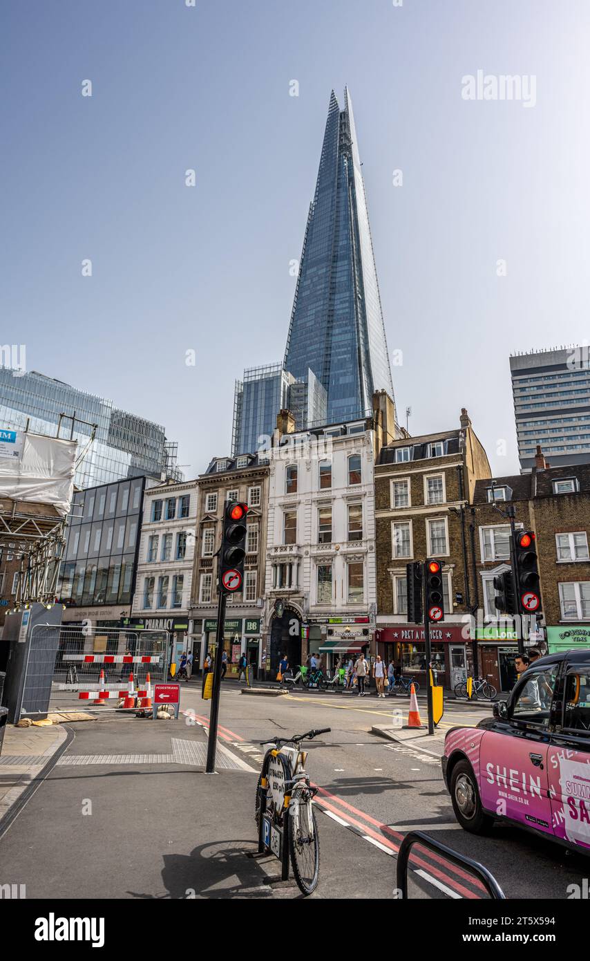 The Shard from Borough Market, London Stock Photo - Alamy