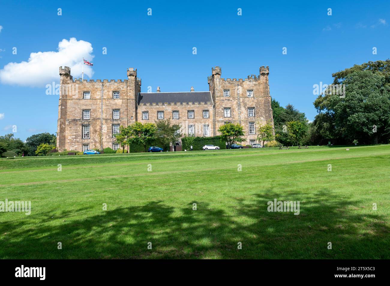 Lumley Castle is a 14th-century quadrangular castle at Chester-le ...