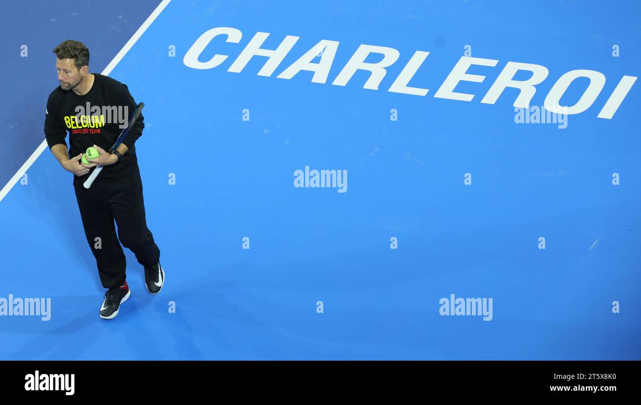 Charleroi, Canada. 07th Nov, 2023. Belgian team captain Wim Fissette ...