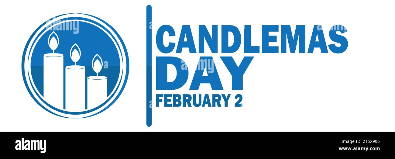 Candlemas Day Vector illustration. February 2. Holiday concept ...