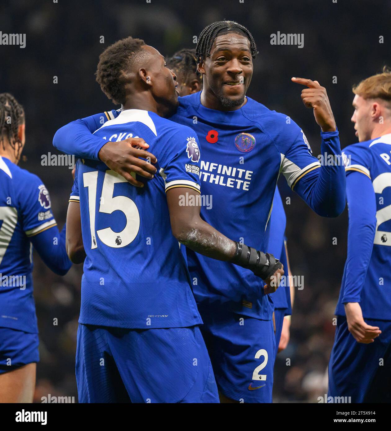 London, UK. 06 Nov 2023 - Tottenham Hotspur v Chelsea - Premier League ...