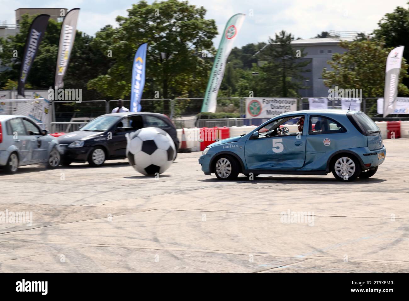 Car Football in the Bridgestone Motorsport Arena, at the 2023 British ...