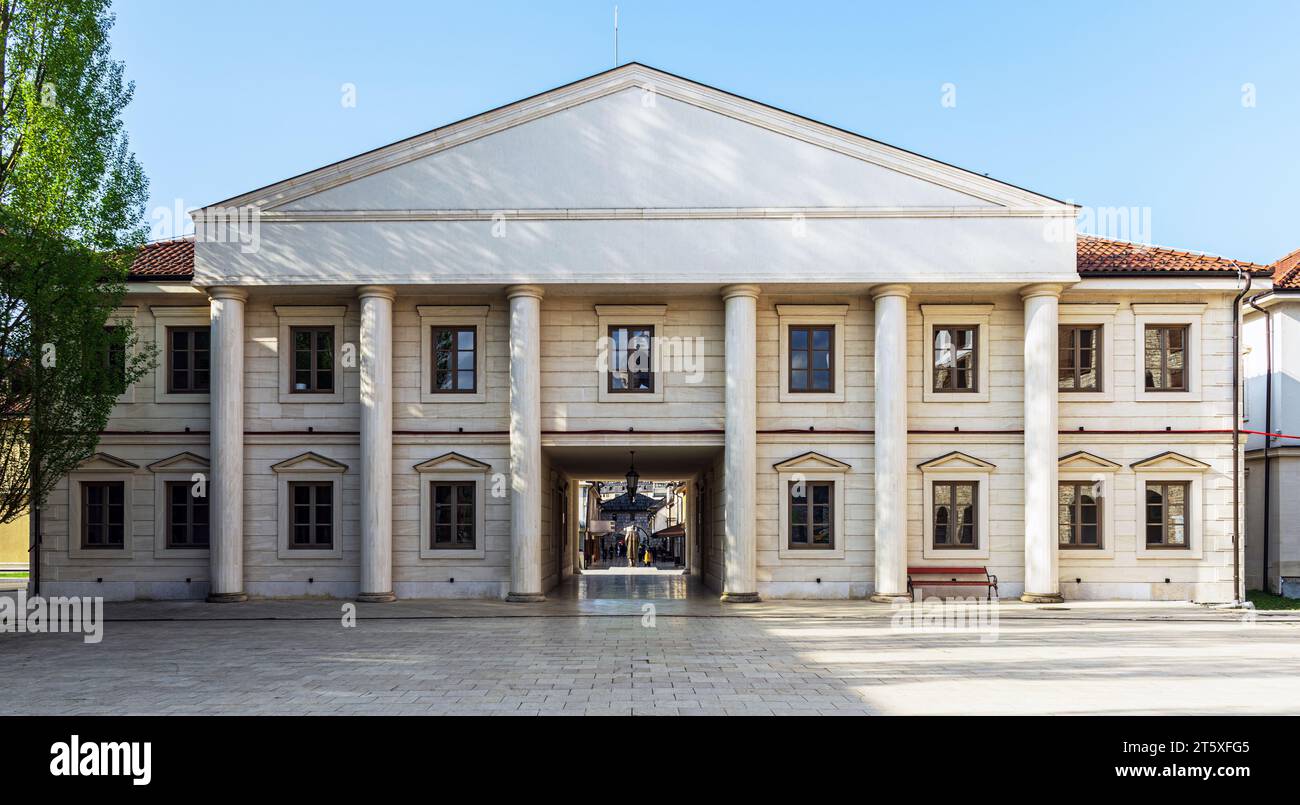 Andricgrad or Kamengrad, an ethnic village in Višegrad, Bosnia and ...