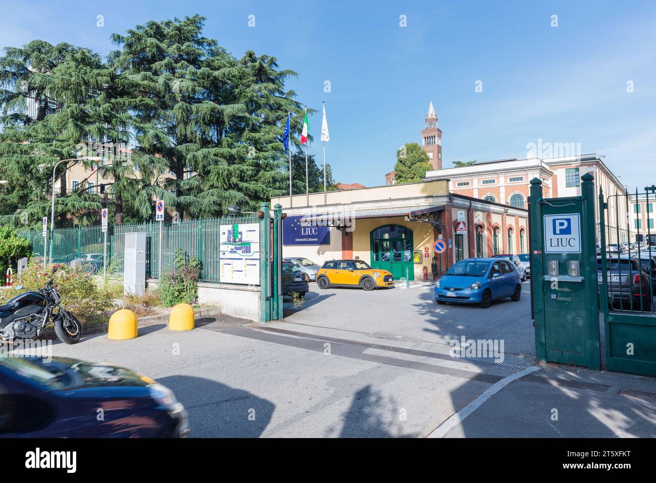 Castellanza, Italy. Important Italian university, university building ...