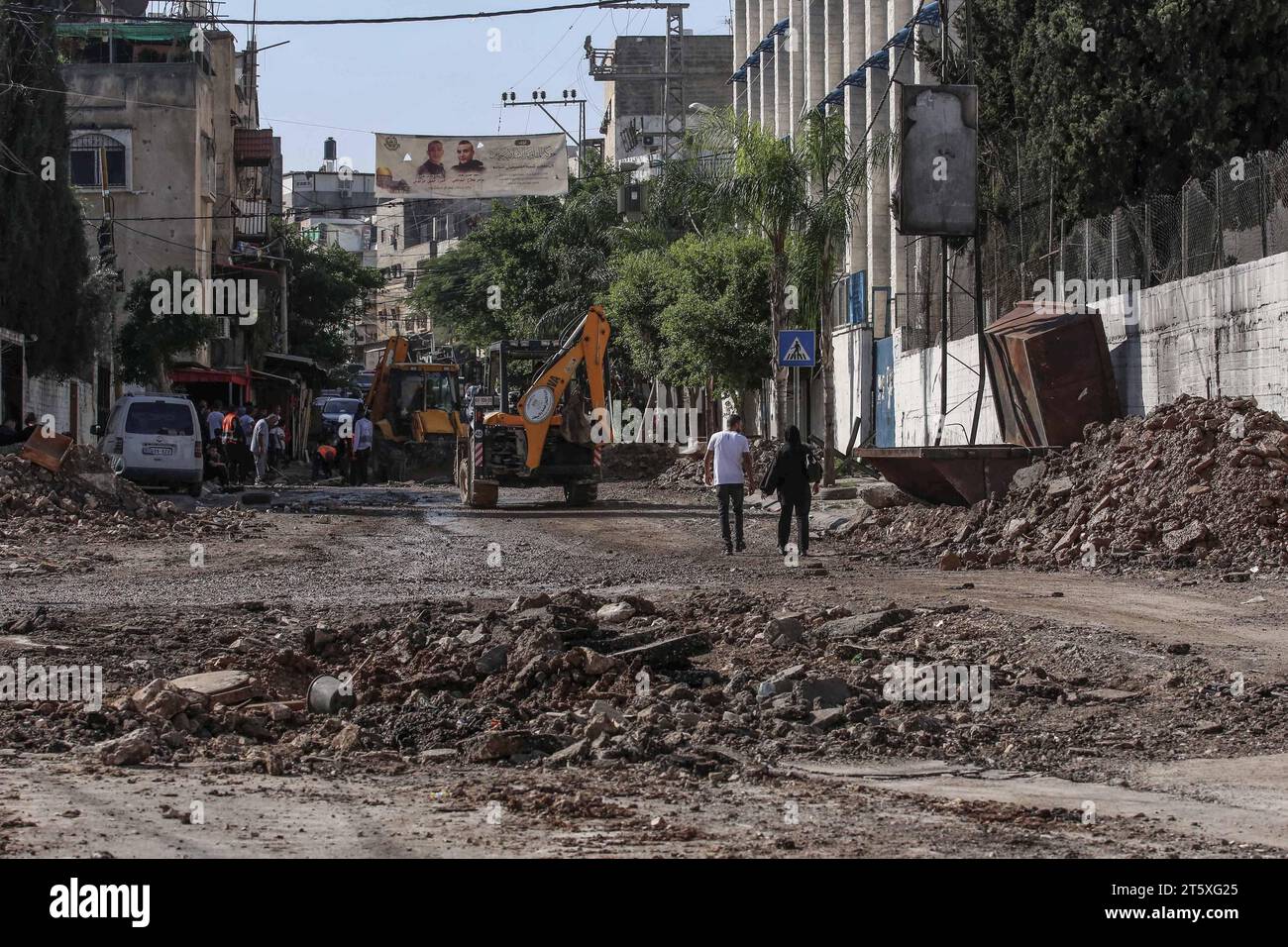 Tulkarm, Palestinian Territories. 07th Nov, 2023. A general view of the ...