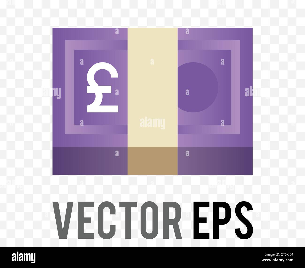 Stack of banknotes uk Stock Vector Images - Alamy