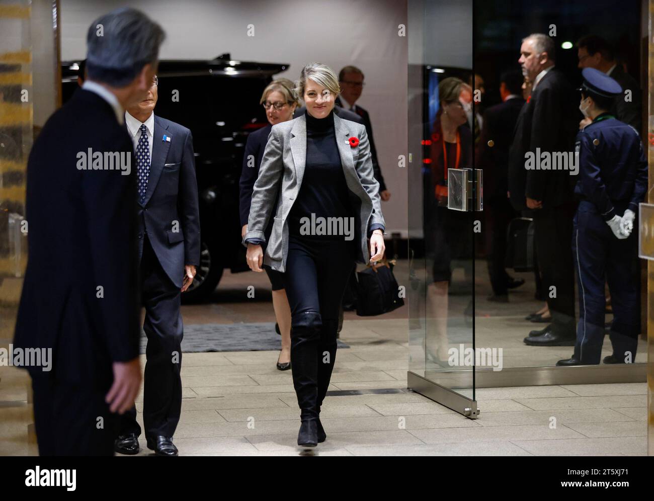 Canada's Minister of Foreign Affairs Melanie Joly arrives for the ...