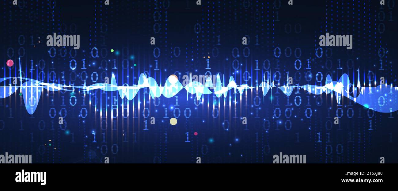 Technology Network Vector Background.. Science and technology ...