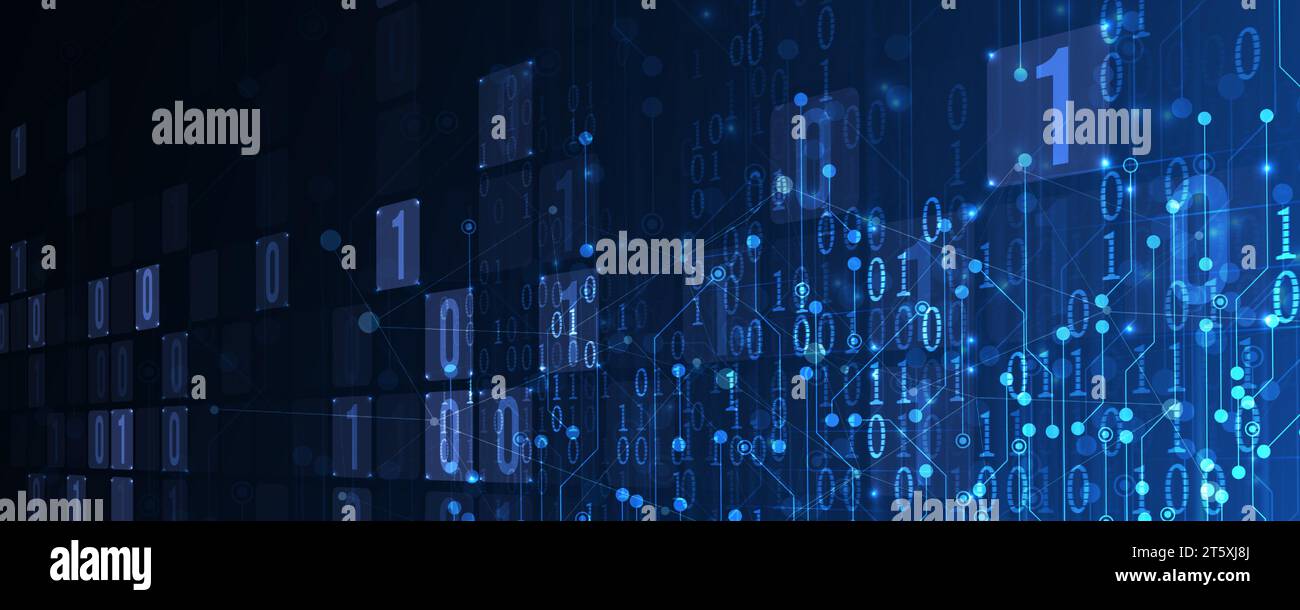 Technology Network Vector Background.. Science and technology ...