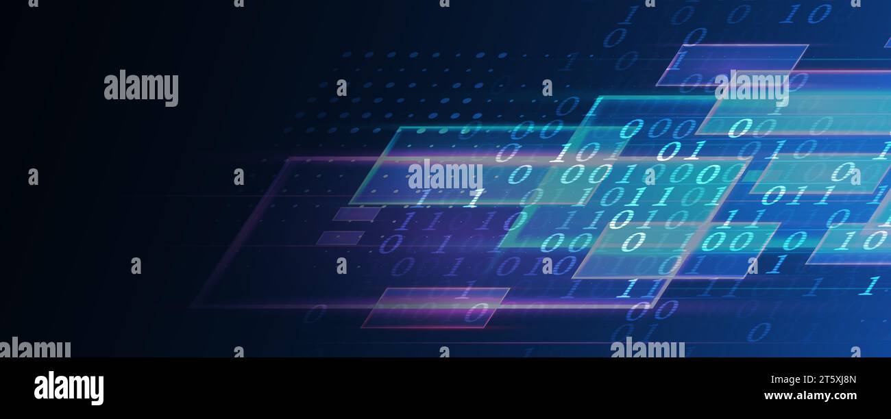 Technology Network Vector Background.. Science and technology ...