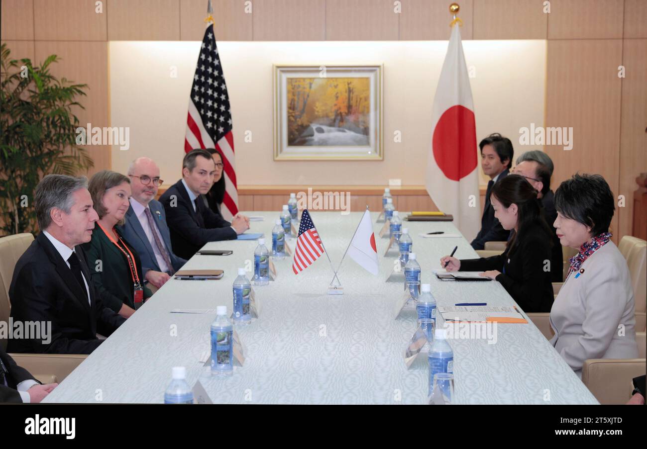 Antony John Blinken, United States secretary of state, attends a ...