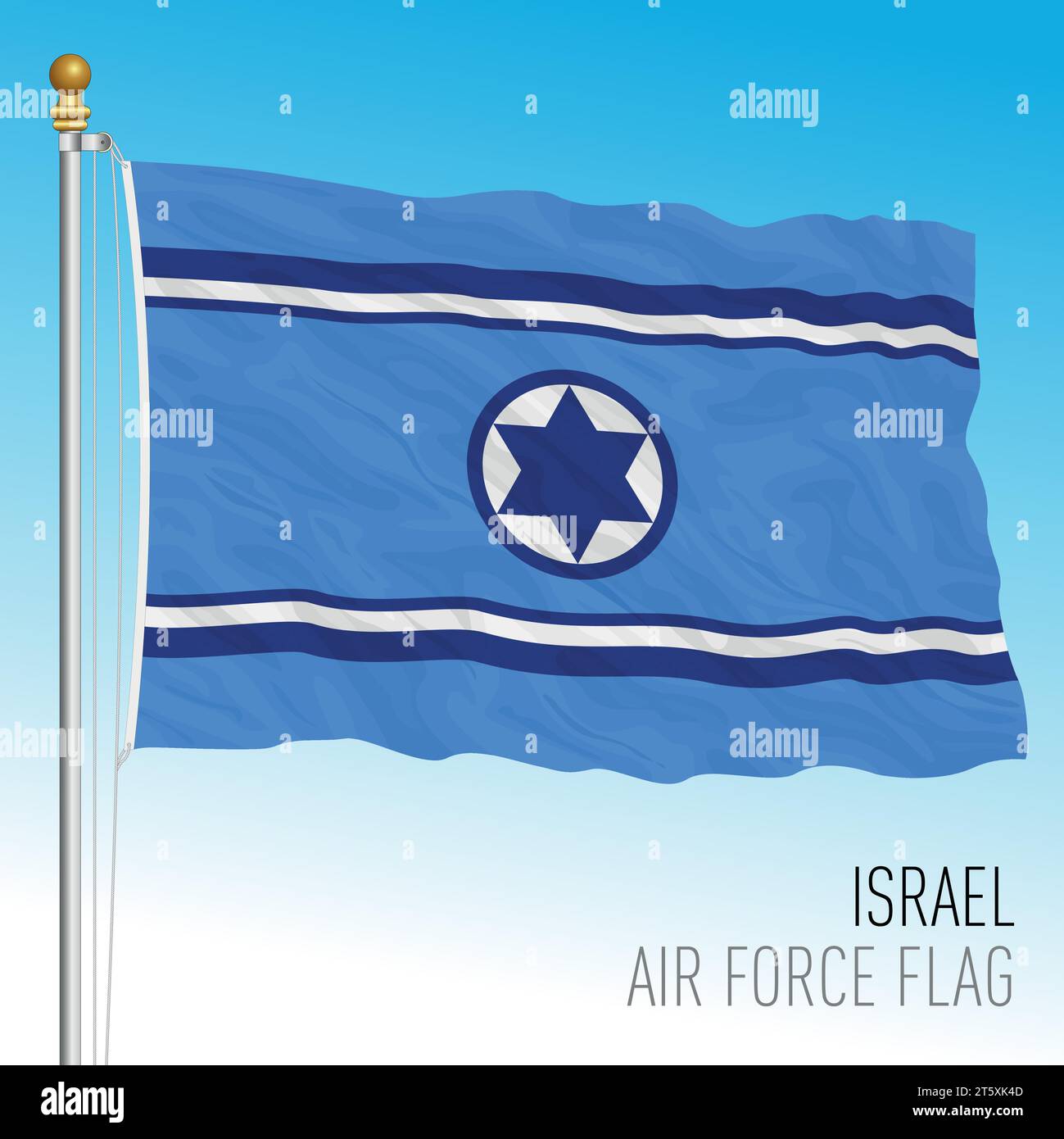 Israeli air force flag Stock Vector Images - Alamy