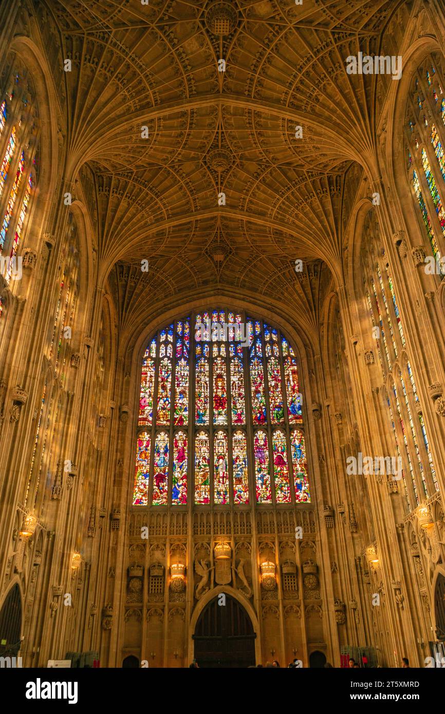 Pitcture of King's College Chapel, Cambridge Stock Photo - Alamy